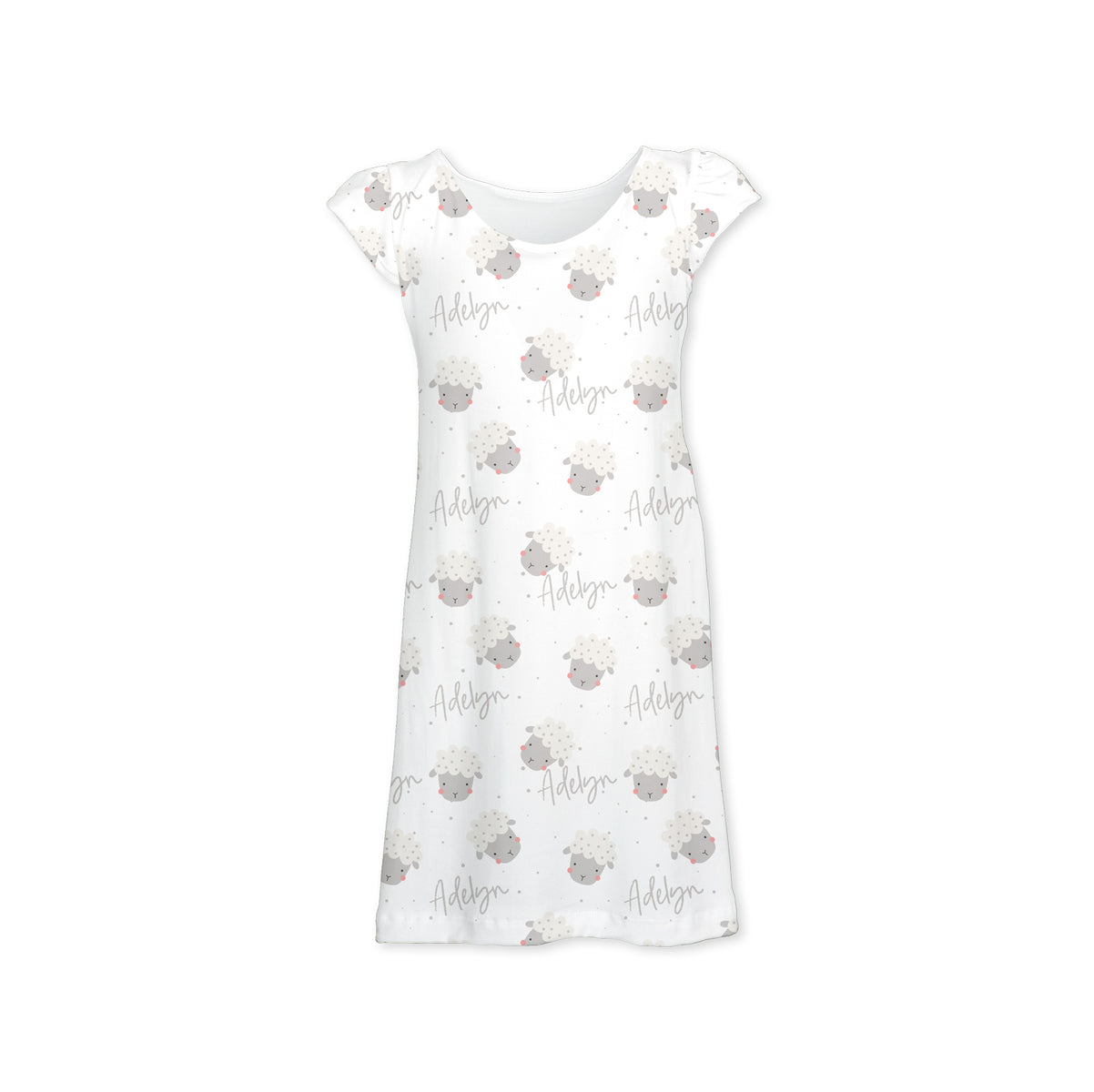 Personalized Nightgown - Little Navy