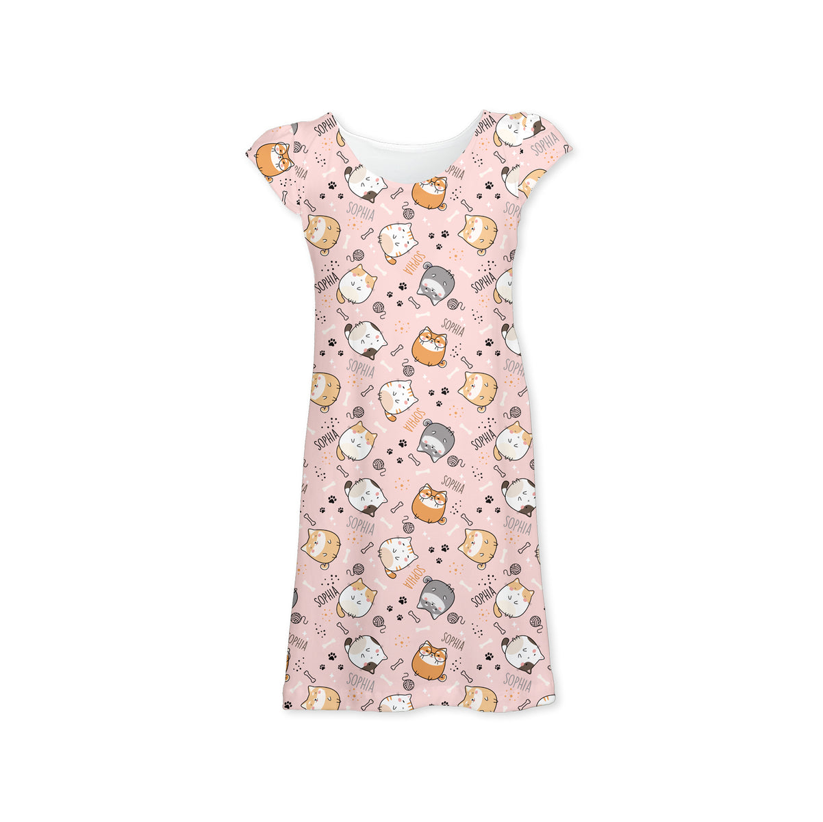 Personalized Nightgown - Little Navy
