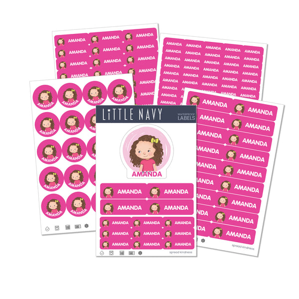 Ultimate Label Pack - 183 Waterproof Labels (LITTLE ME) - Little Navy