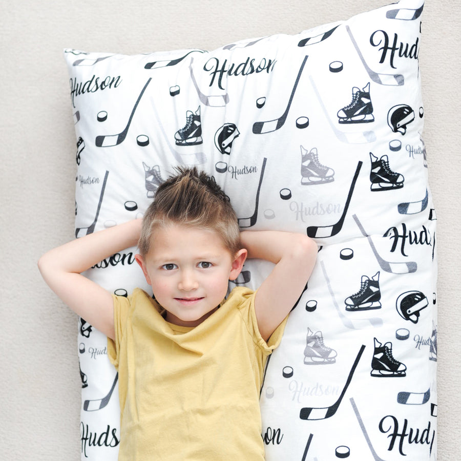 Personalized Kid Floor Cushion - Little Navy
